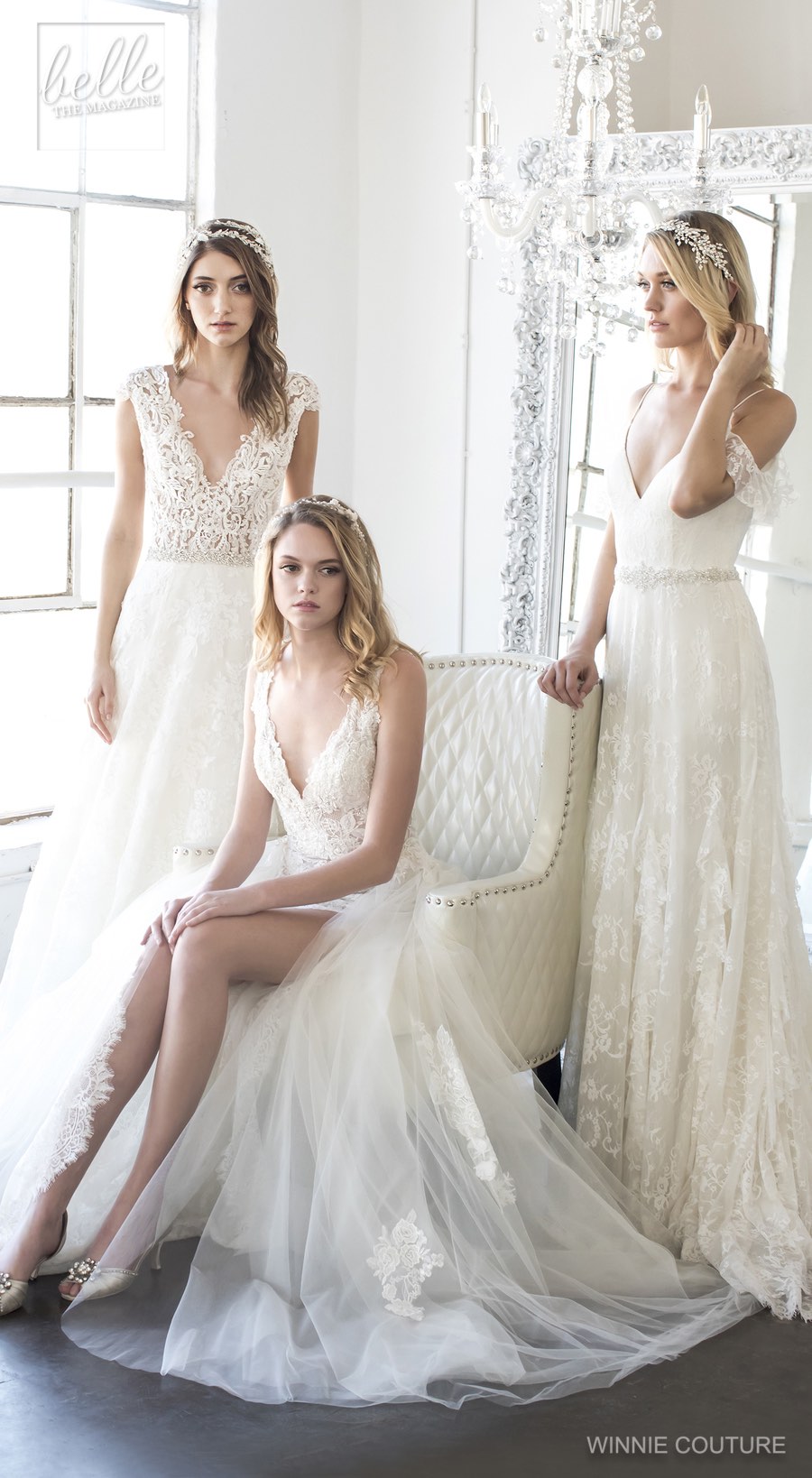 Winnie Couture Wedding Dress Collection Fall 2018 - Belle The Magazine
