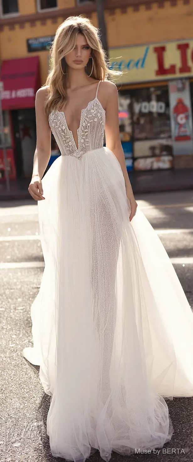 Muse By Berta Spring 2019 Wedding Dresses City Of Angels Bridal Collection