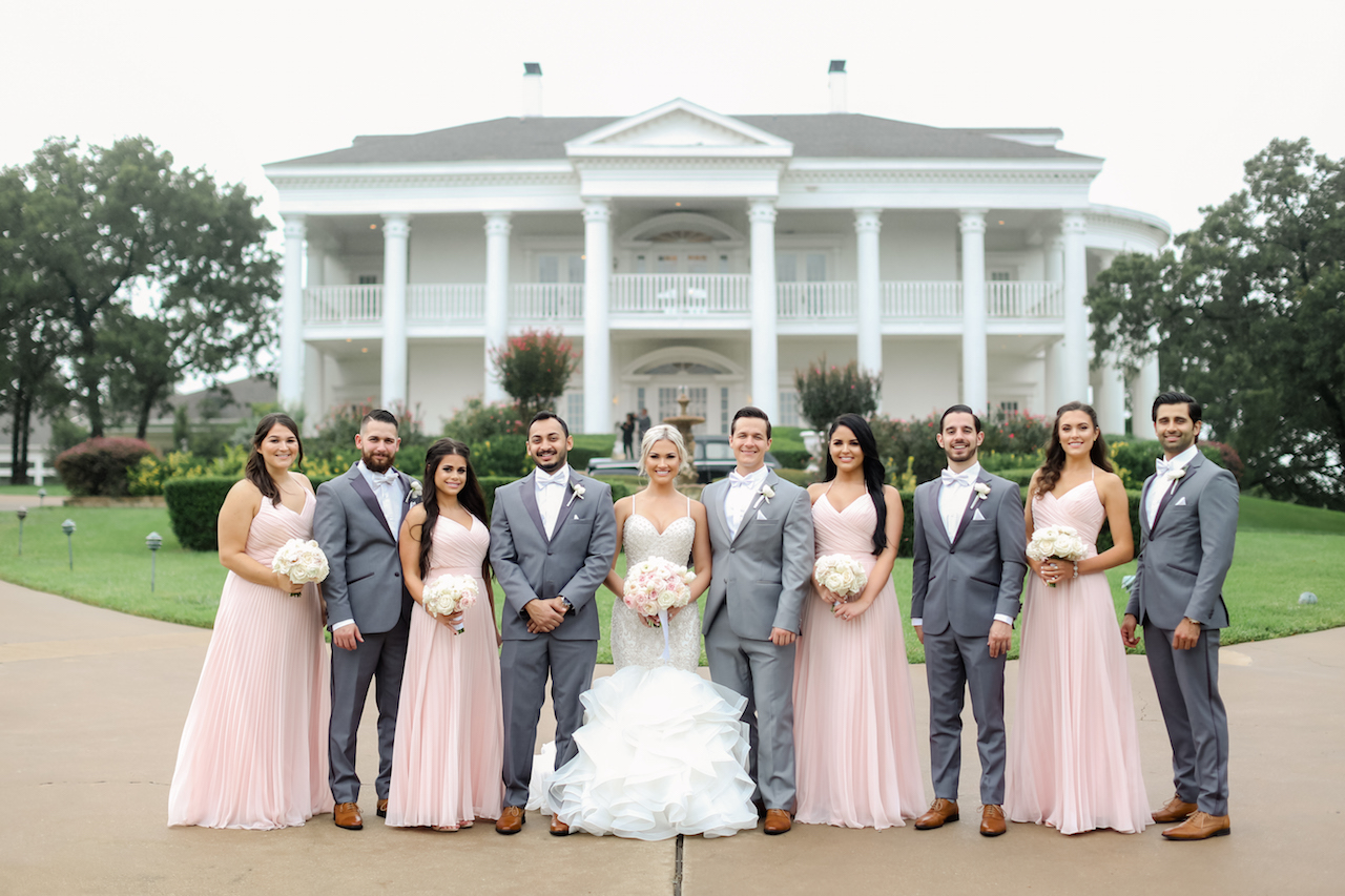 Blush Hues and Romantic Details for this Glamorous Southern Wedding