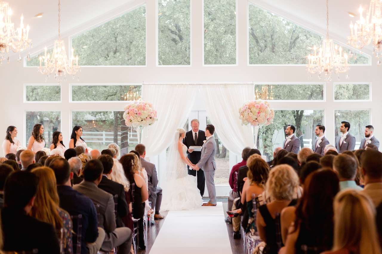 Blush Hues and Romantic Details for this Glamorous Southern Wedding